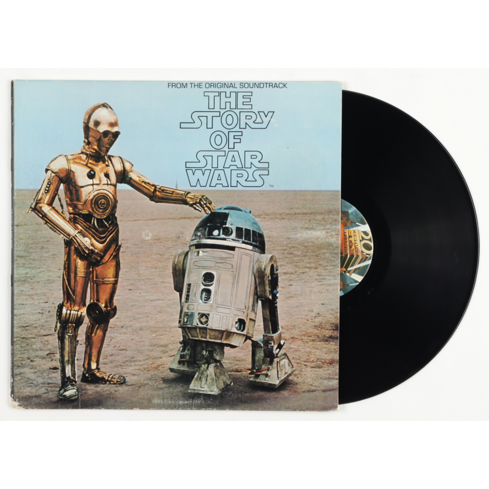 1977 "Star Wars" Vinyl Record Album with Original Booklet Insert (See ...