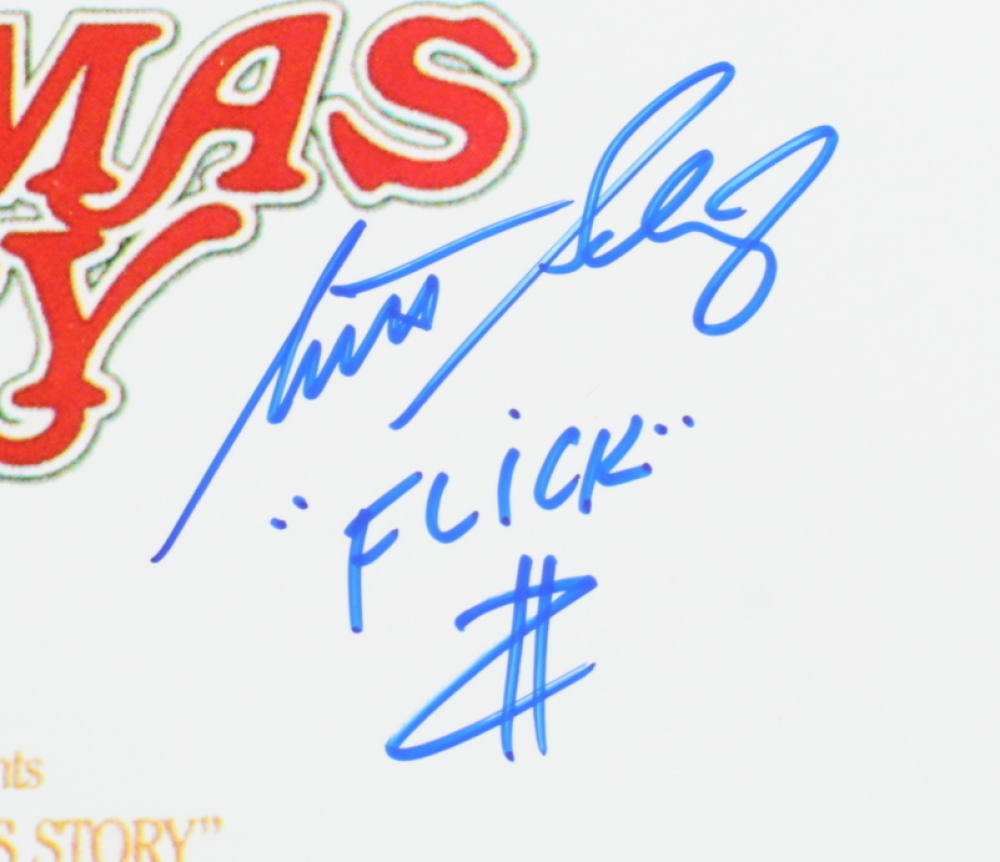 Scotty Schwartz Signed "A Christmas Story" 11x17 Movie Poster Inscribed ...