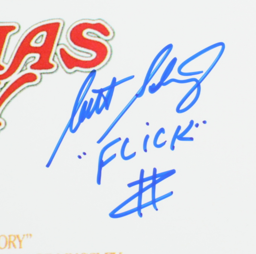 Scotty Schwartz Signed "A Christmas Story" 11x17 Movie Poster Inscribed ...