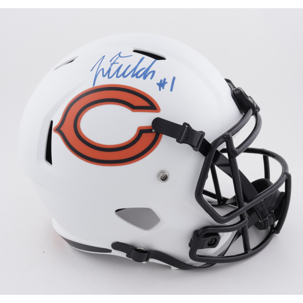 Justin Fields Signed Bears Full-Size Lunar Eclipse Alternate Speed ...