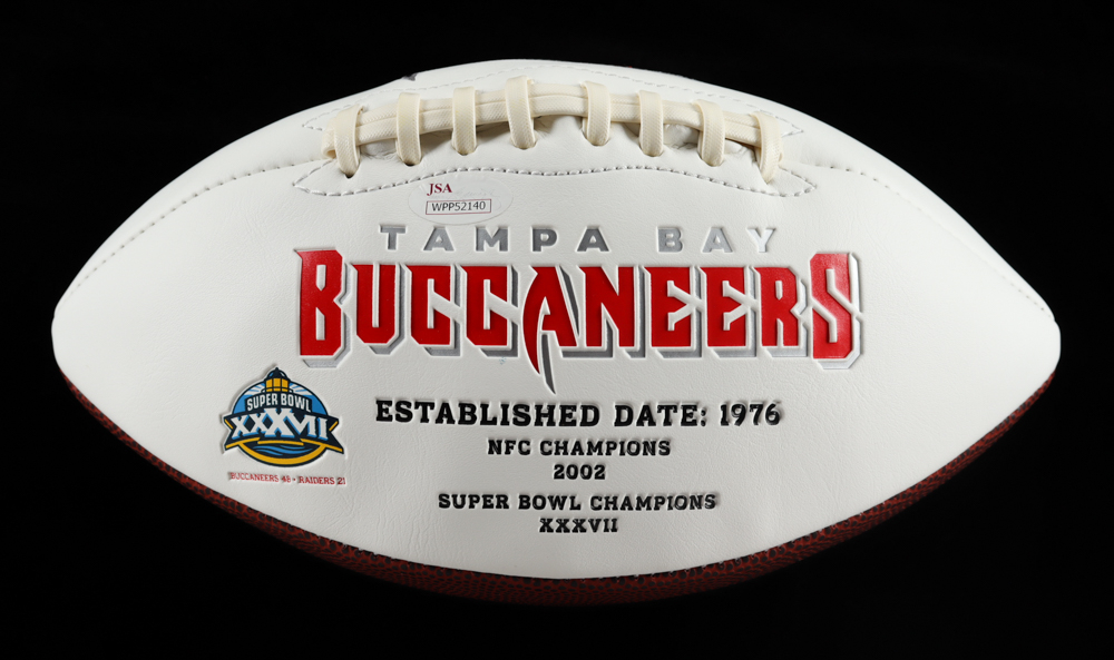 Ronald Jones II Signed Buccaneers Logo Football (JSA COA) | Pristine ...