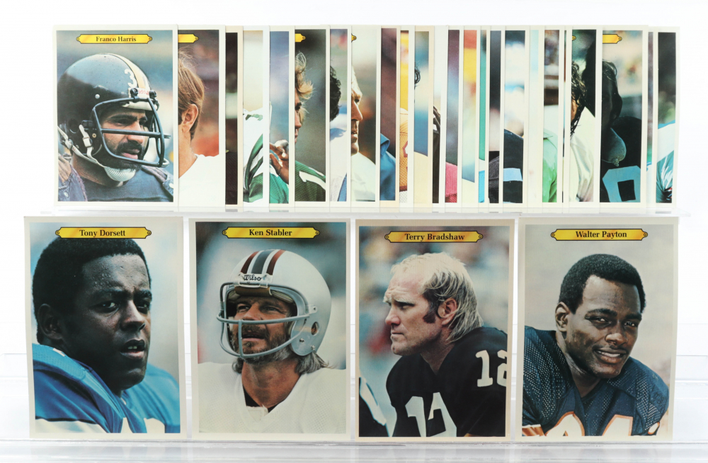 1980 Topps Super Complete Set of (30) Football Cards with Walter Payton ...