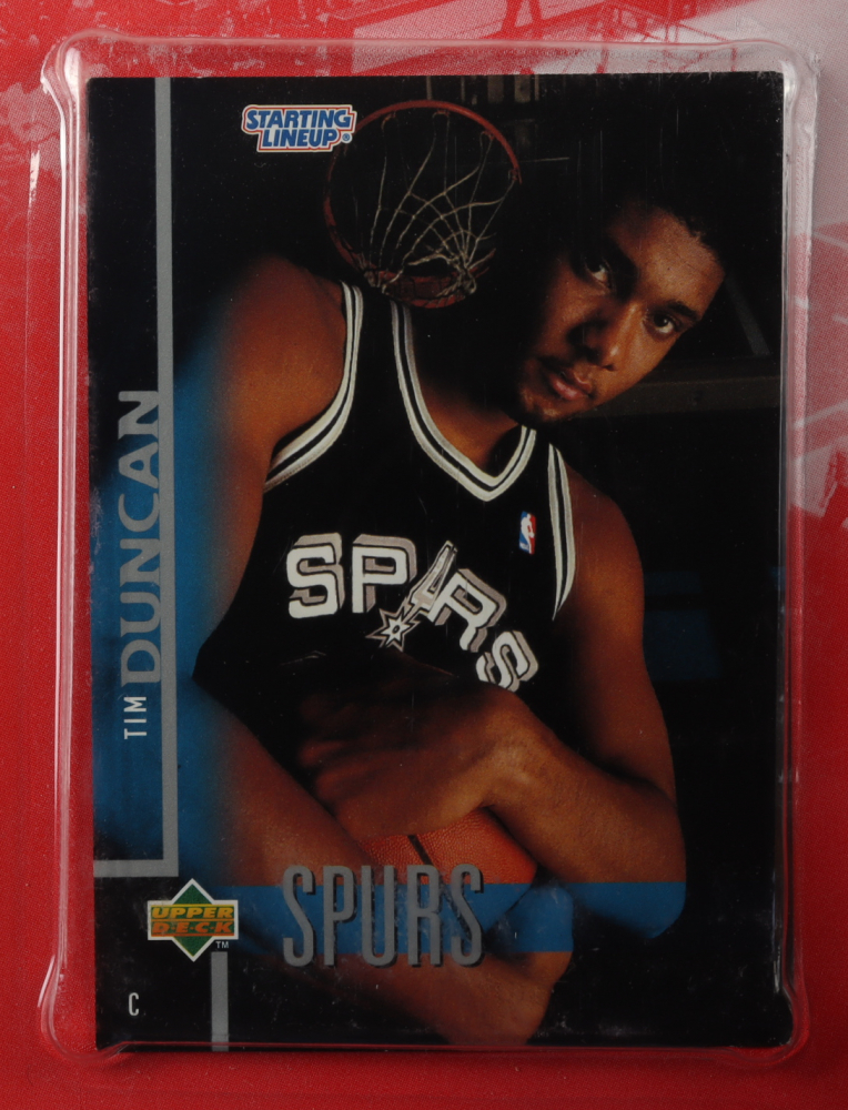 Tim Duncan 1997 Starting Lineup Sports Super Star Collectible Action ...
