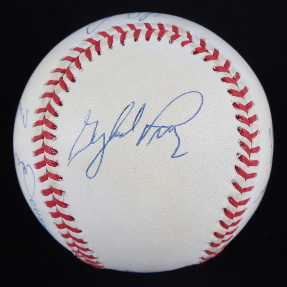 300 Win Club Signed OAL Baseball Signed by (8) with Tom Seaver, Nolan ...