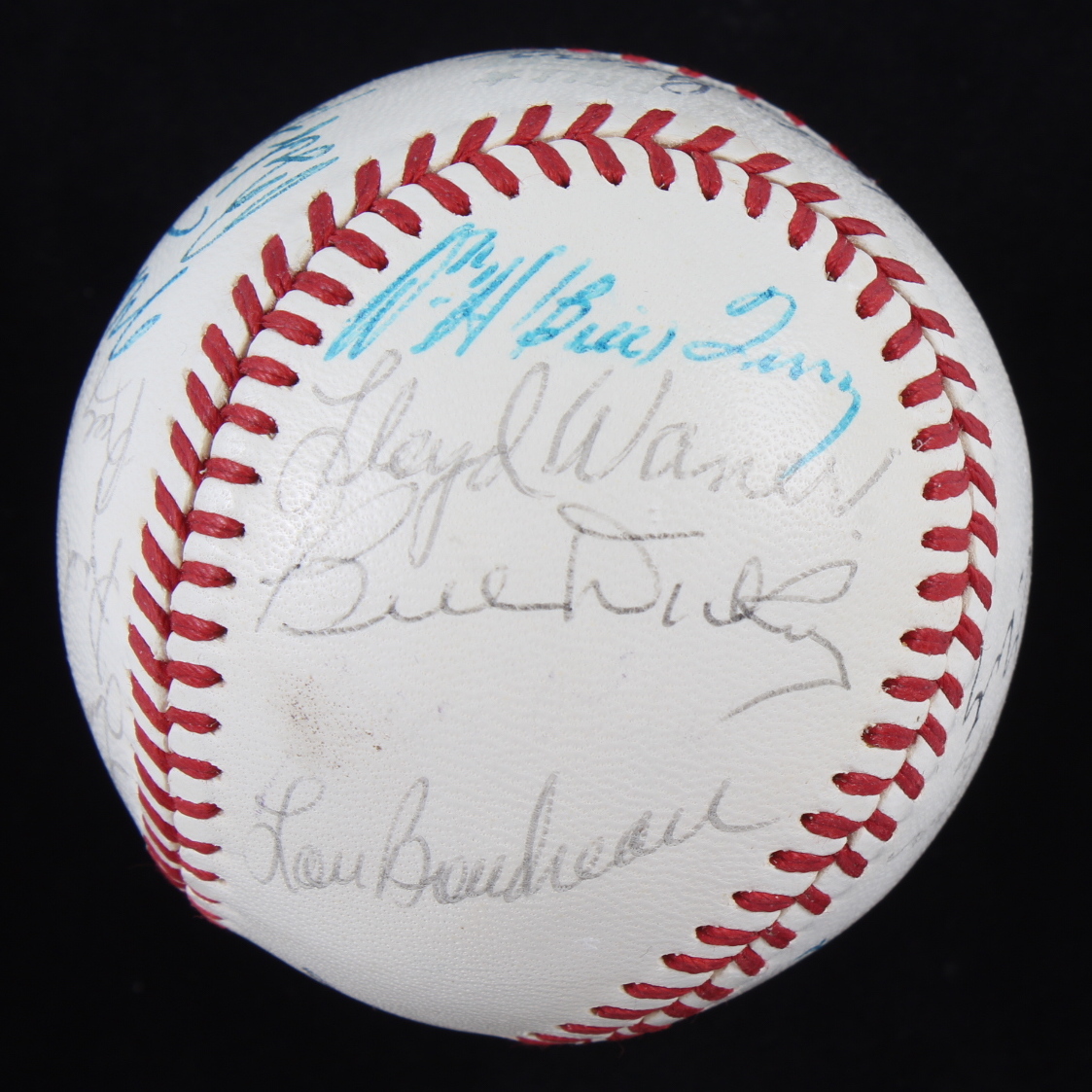Hall of Famers Signed Baseball Signed by (22) with Frankie Frisch, Joe ...