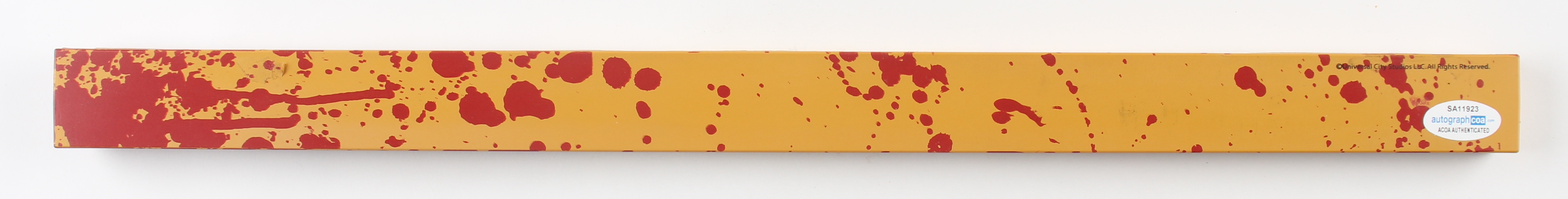 Ed Gale Signed "Child's Play" Good Guys Ruler Inscribed "As Chucky ...