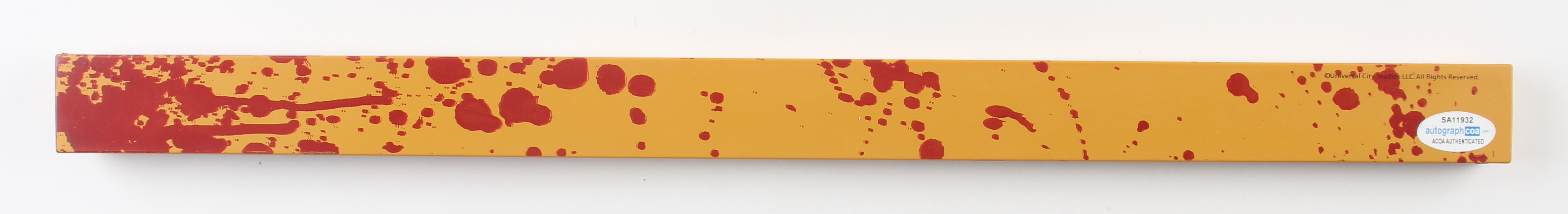 Ed Gale Signed "Child's Play" Good Guys Ruler Inscribed "As Chucky ...