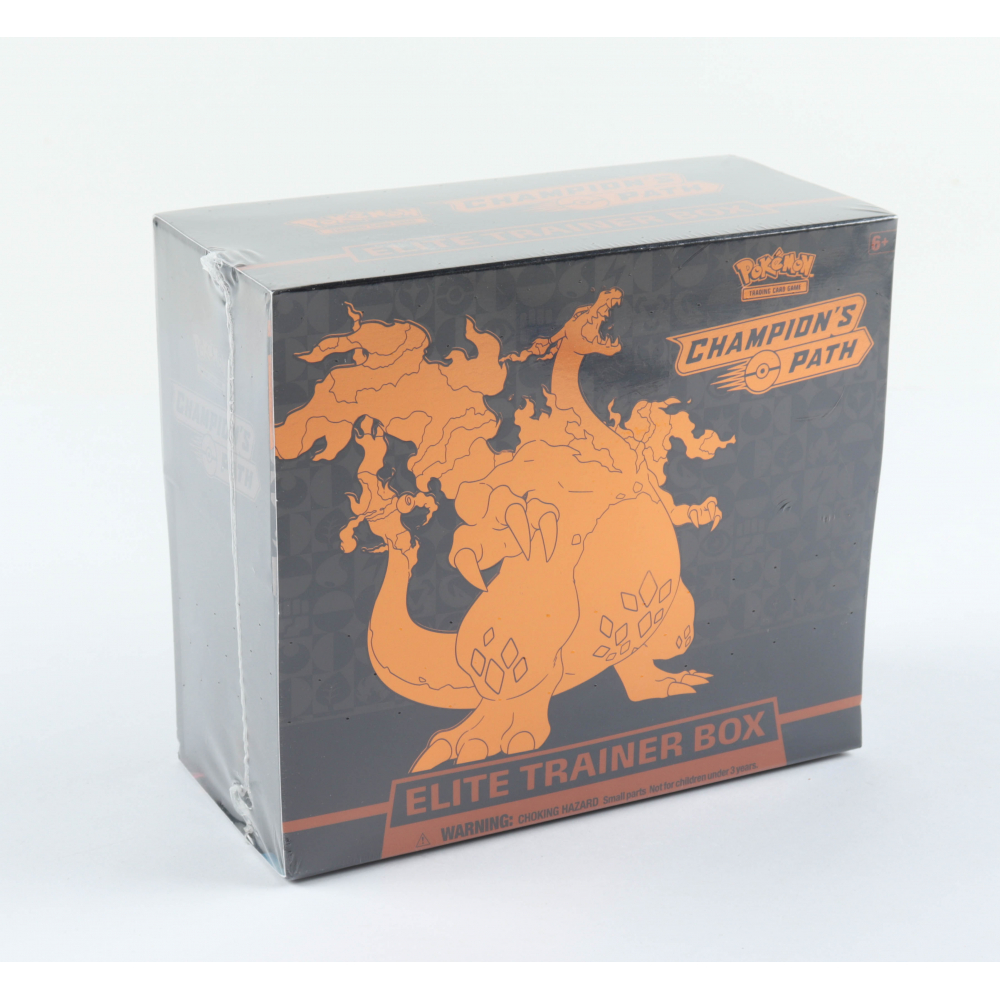 Pokemon TCG: Champion’s Path Elite Trainer Box with (10) Booster Packs ...