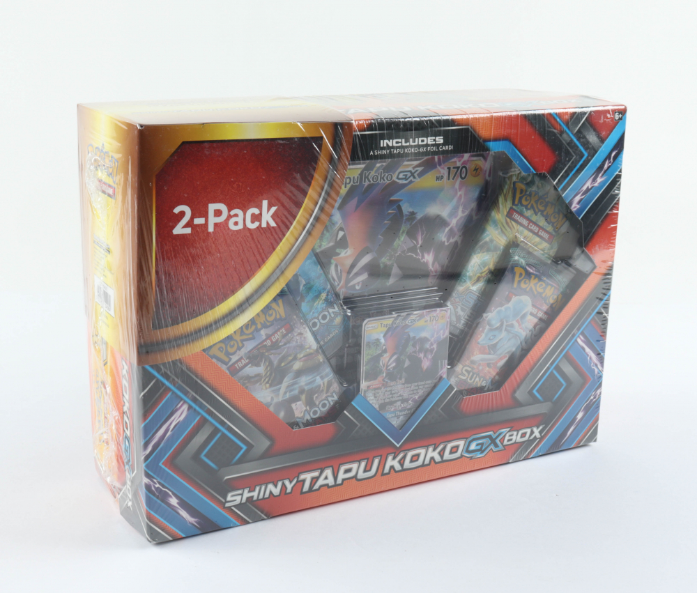 Pokemon TCG: Tapu Koko 2 Box Pack | Pristine Auction