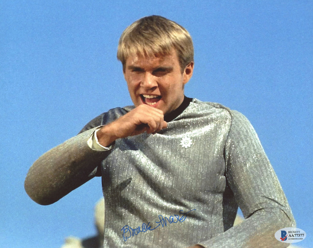 Bruce Mars Signed "Star Trek" 8x10 Photo (Beckett COA) | Pristine Auction