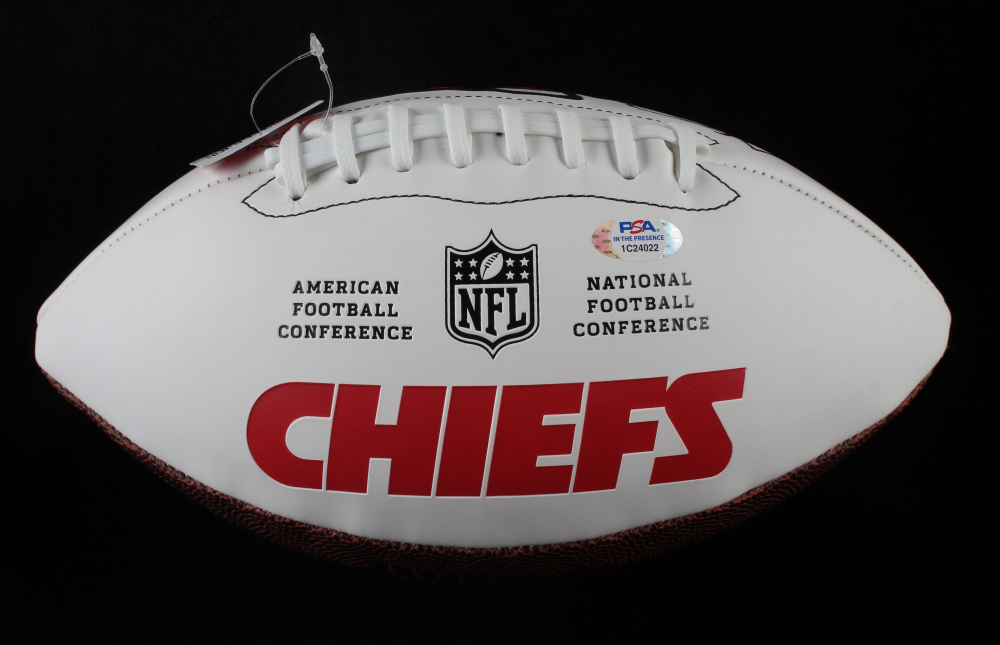 Tyreek Hill Signed Chiefs Logo Football (PSA Hologram) | Pristine Auction