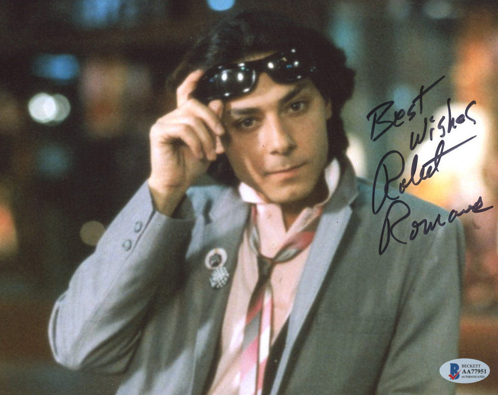 Robert Romanus Signed 8x10 Photo Inscribed "Best Wishes" (Beckett ...