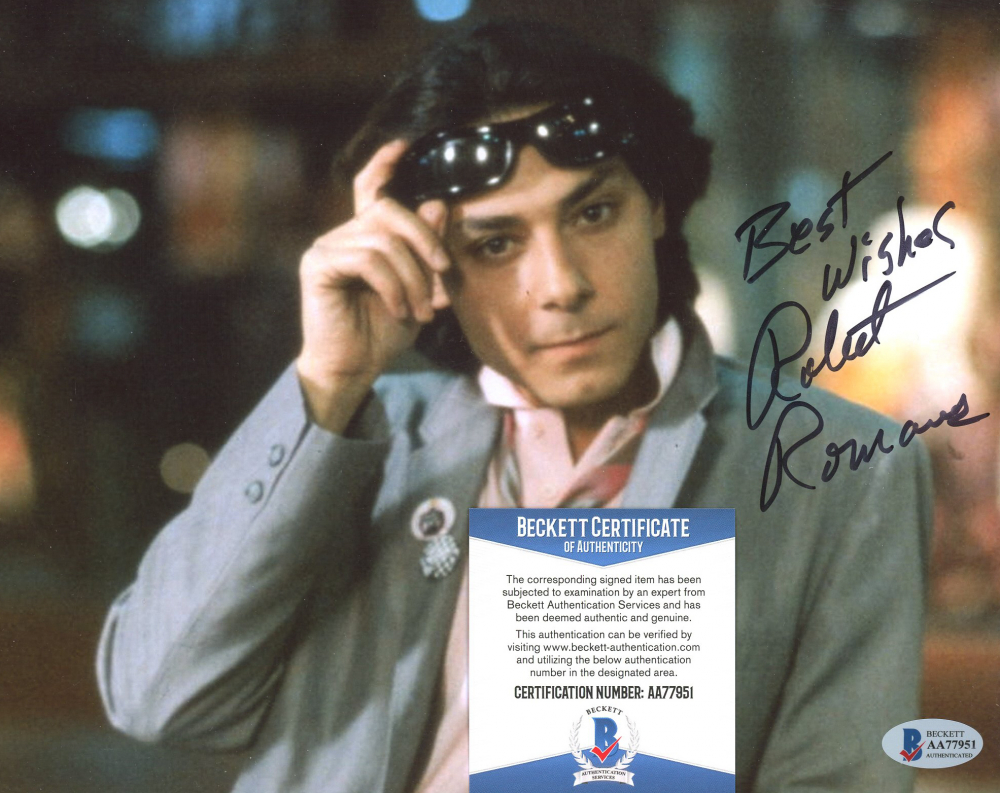 Robert Romanus Signed 8x10 Photo Inscribed "Best Wishes" (Beckett ...