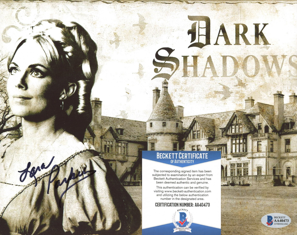 Lara Parker Signed "Dark Shadows" 8x10 Photo (Beckett) | Pristine Auction