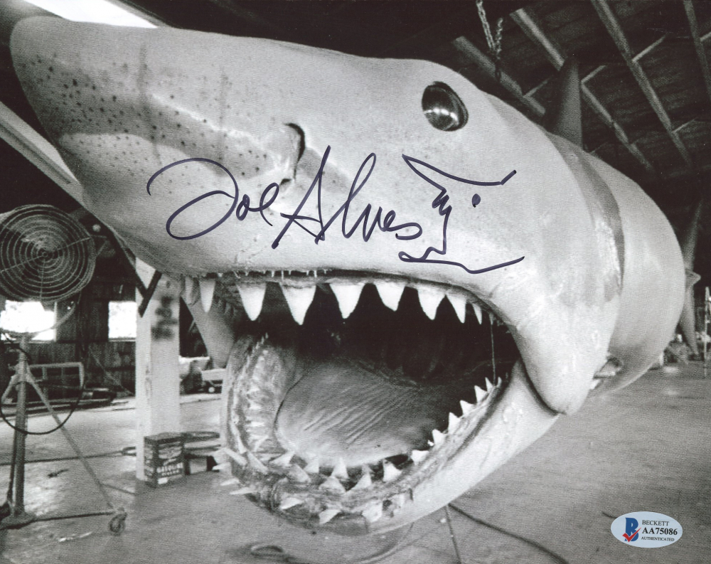 Joe Alves Signed "Jaws" 8x10 Photo with Hand-Drawn Sketch (Beckett COA ...