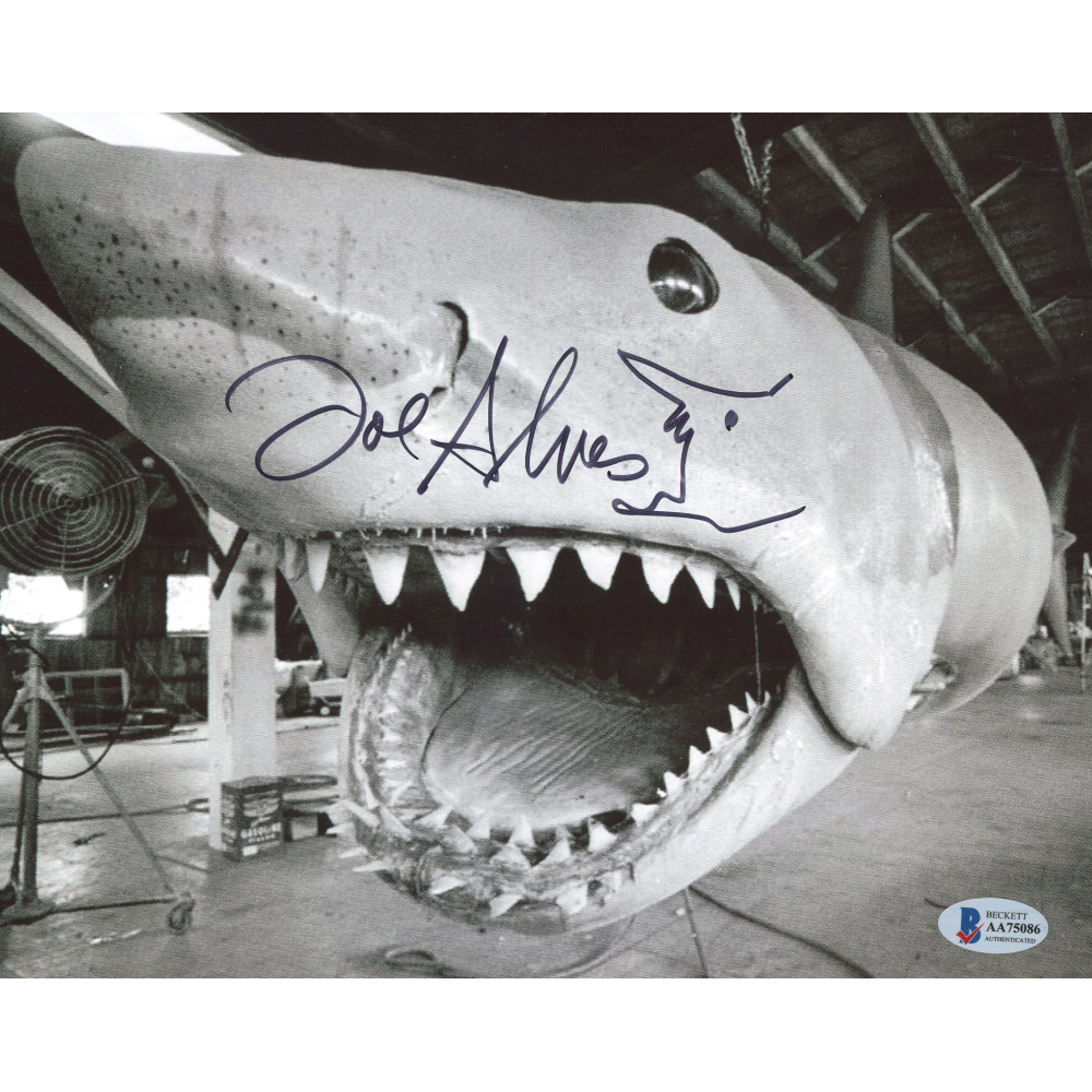 Joe Alves Signed "Jaws" 8x10 Photo with Hand-Drawn Sketch (Beckett COA ...