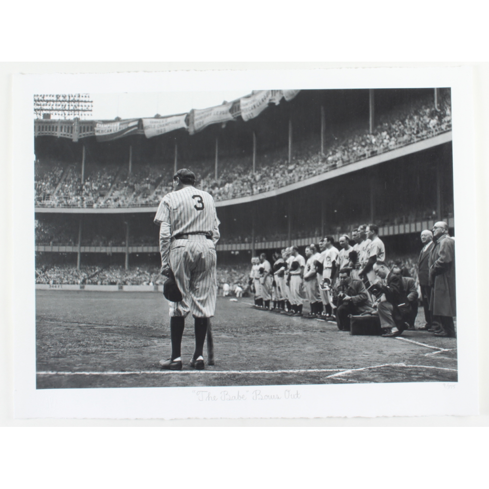 Historical Photo Archive - Babe Ruth "The Babe" Bows Out Limited ...