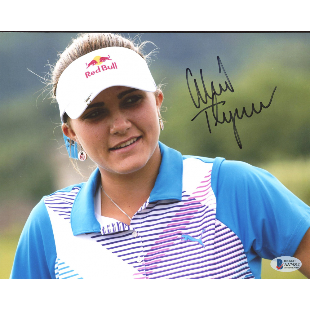 Lexi Thompson Signed 8x10 Photo (Beckett) | Pristine Auction
