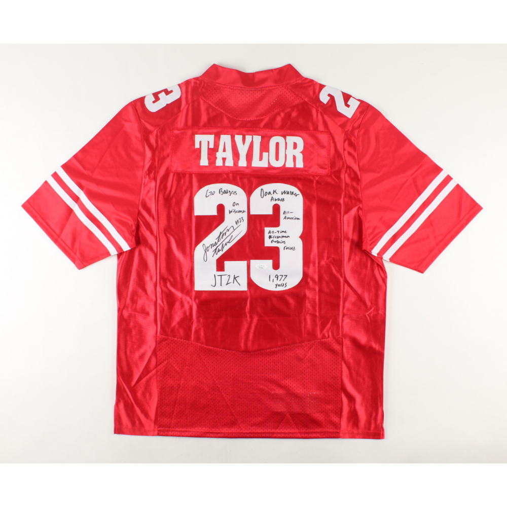 Jonathan Taylor Signed Jersey with Multiple Inscriptions (JSA COA ...