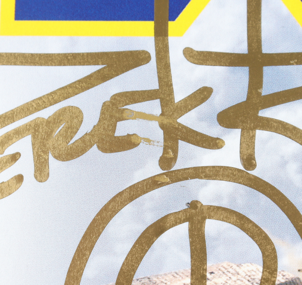 Derek Riggs Signed "Iron Maiden - Somewhere Back In Time The Best Of ...