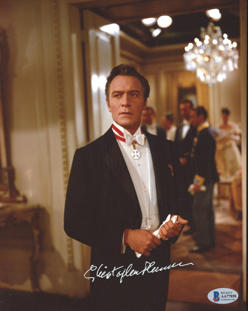Christopher Plummer Signed "The Sound of Music" 8x10 Photo (Beckett COA ...