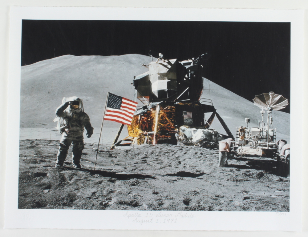 Historical Photo Archive - "Apollo 15 Lunar Module" Limited Edition 16 ...