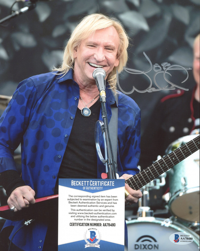 Joe Walsh Signed 8x10 Photo (Beckett COA) | Pristine Auction