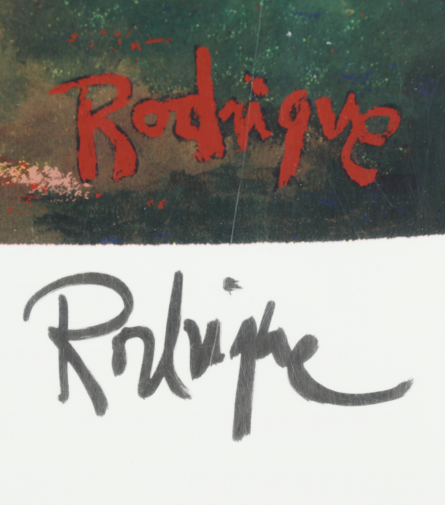 George Rodrigue Signed "The 53rd Presidential Inaugural" LE 24x38 ...