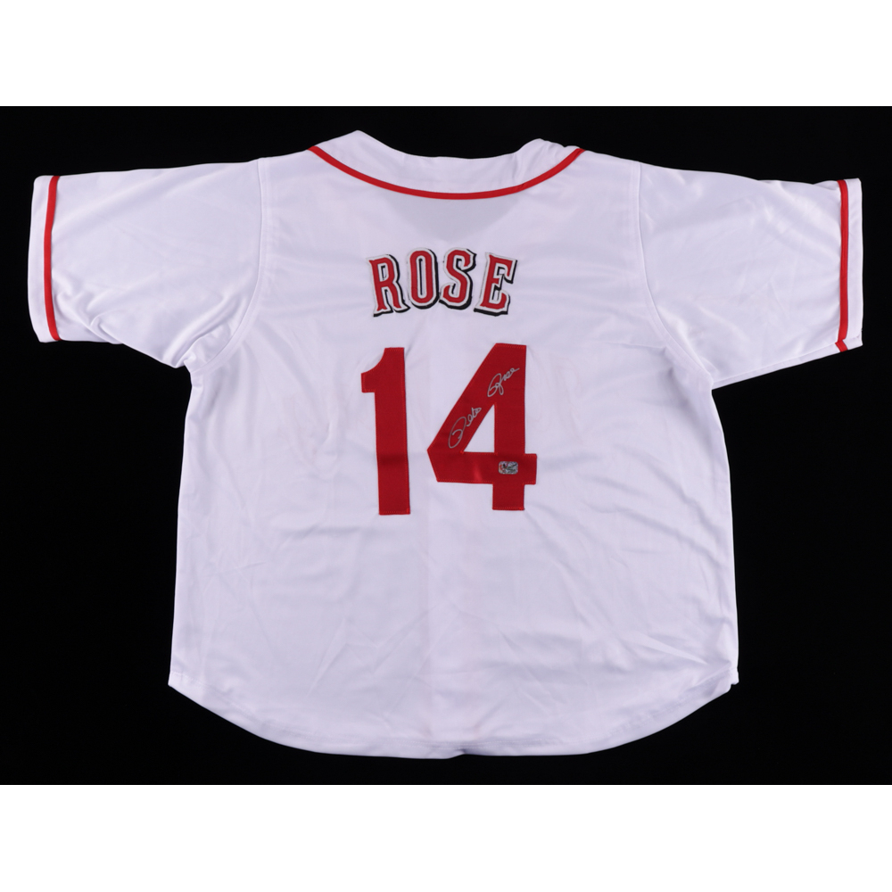 Pete Rose Signed Jersey (Rose Hologram) | Pristine Auction
