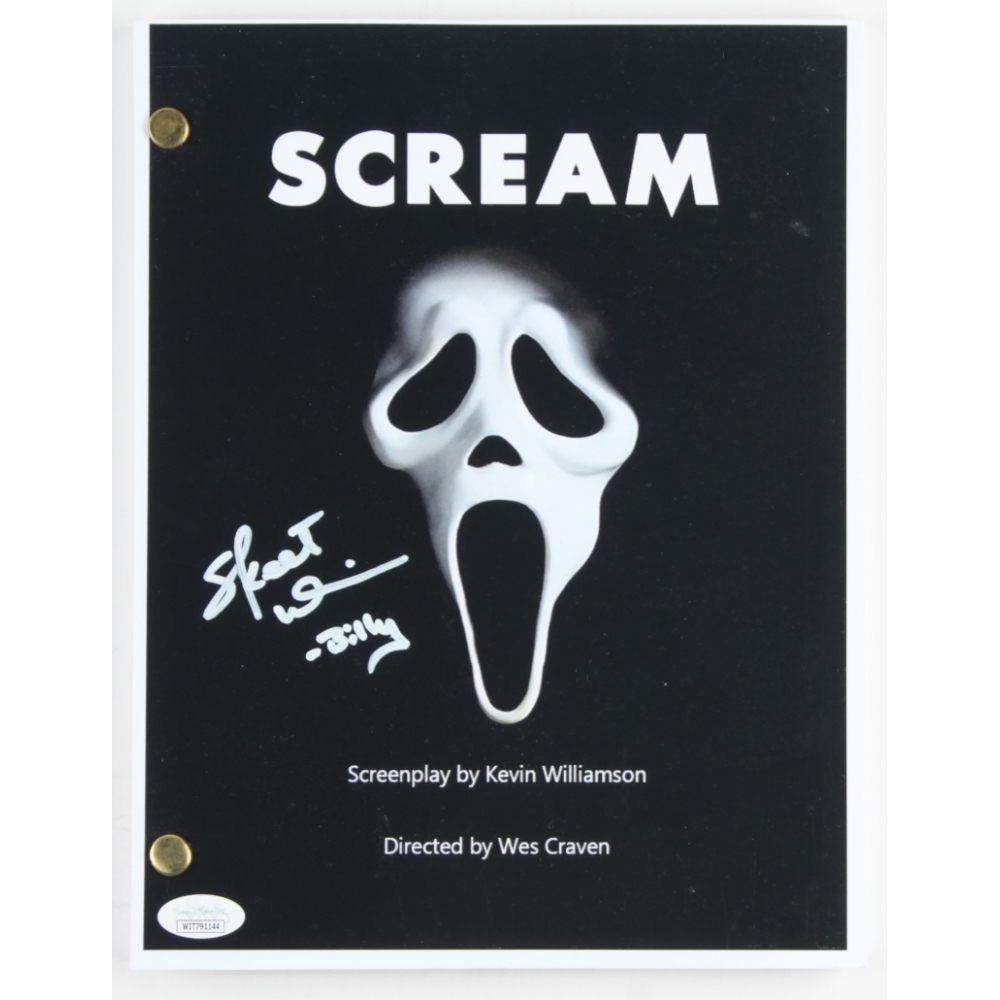 Skeet Ulrich Signed "Scream" Movie Script Inscribed "-Billy" (JSA COA ...