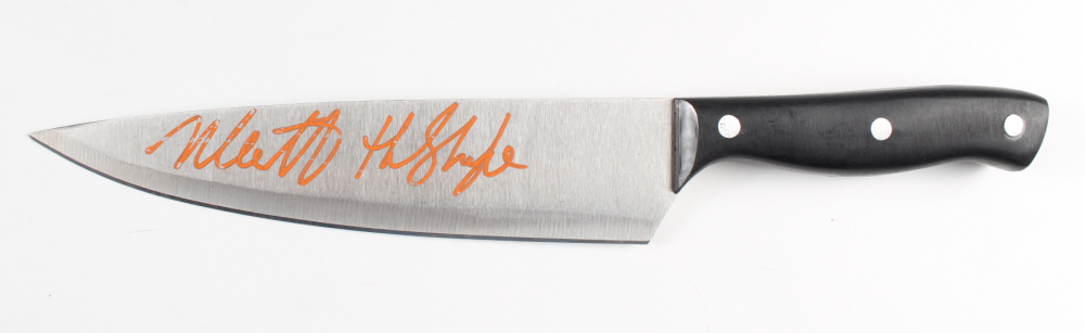 Nick Castle Signed Stainless Steel Knife Inscribed "The Shape" (JSA ...