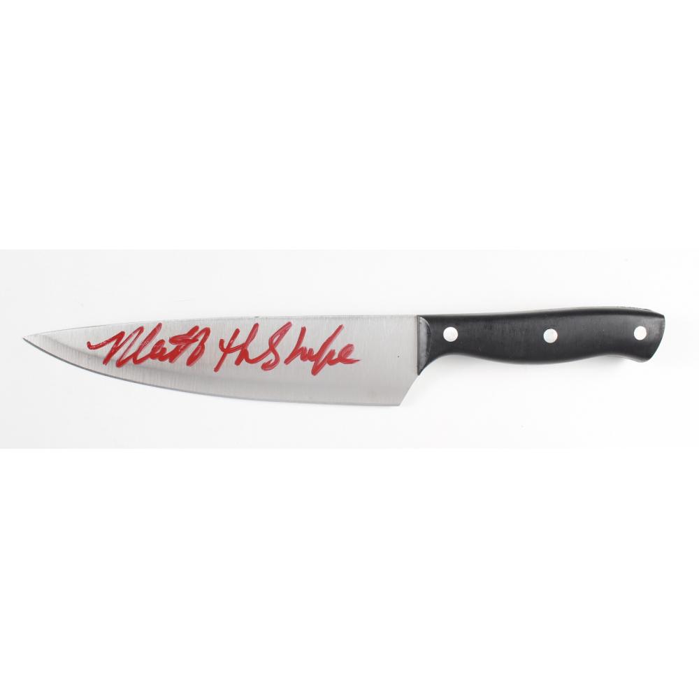 Nick Castle Signed Stainless Steel Knife Inscribed "The Shape" (JSA ...
