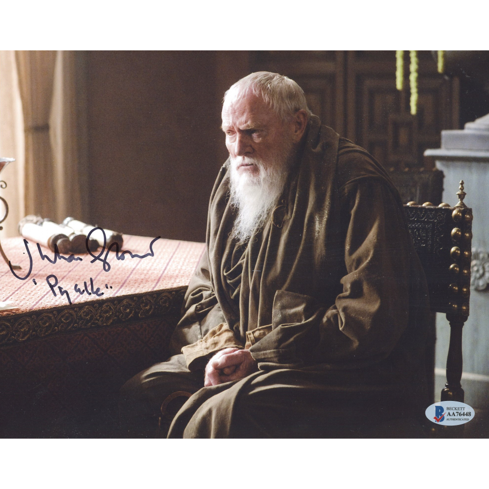 Julian Glover Signed "Game of Thrones" 8x10 Photo Inscribed "Pycelle ...