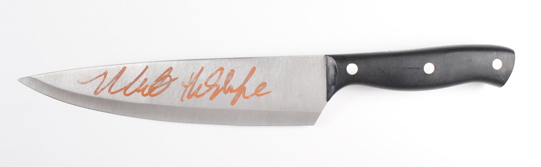 Nick Castle Signed Stainless Steel Knife Inscribed "The Shape" (JSA COA ...