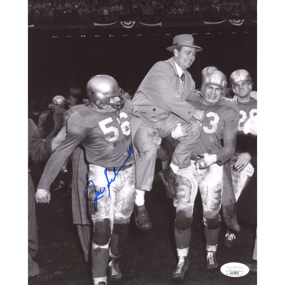 Joe Schmidt Signed Lions 8x10 Photo (JSA COA) | Pristine Auction