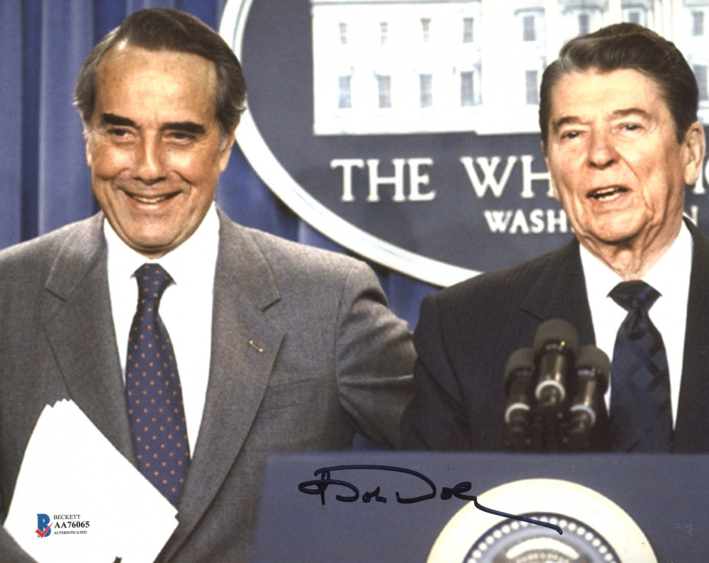 Bob Dole Signed 8x10 Photo (Beckett COA) | Pristine Auction
