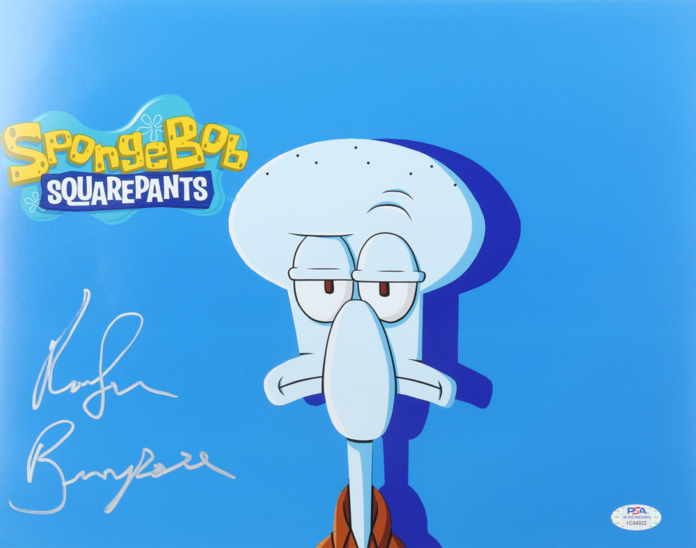 Rodger Bumpass Signed "SpongeBob SquarePants" 11x14 Photo (PSA ...