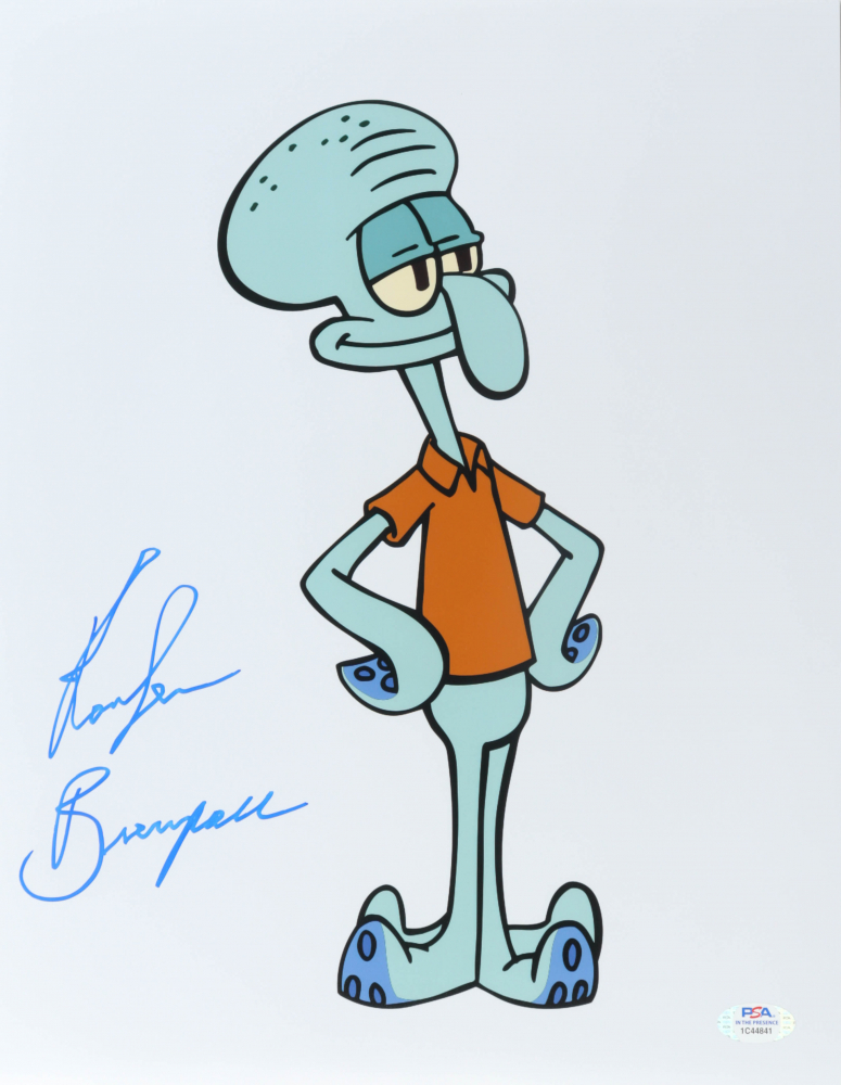 Rodger Bumpass Signed "SpongeBob SquarePants" 11x14 Photo (PSA ...