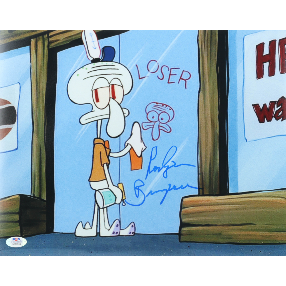 Rodger Bumpass Signed "SpongeBob SquarePants" 11x14 Photo (PSA ...