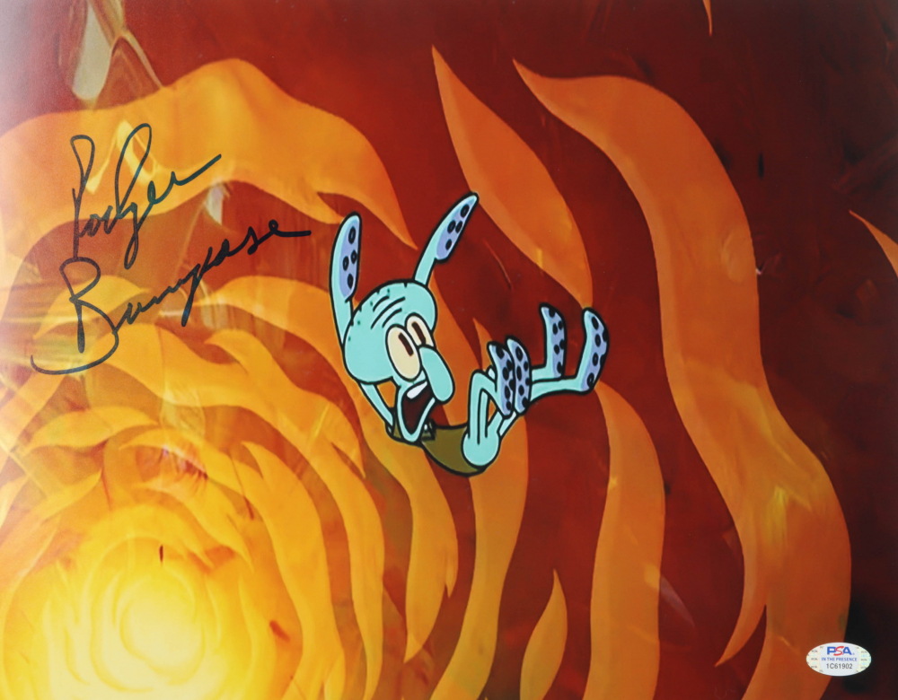 Rodger Bumpass Signed "SpongeBob SquarePants" 11x14 Photo (PSA ...