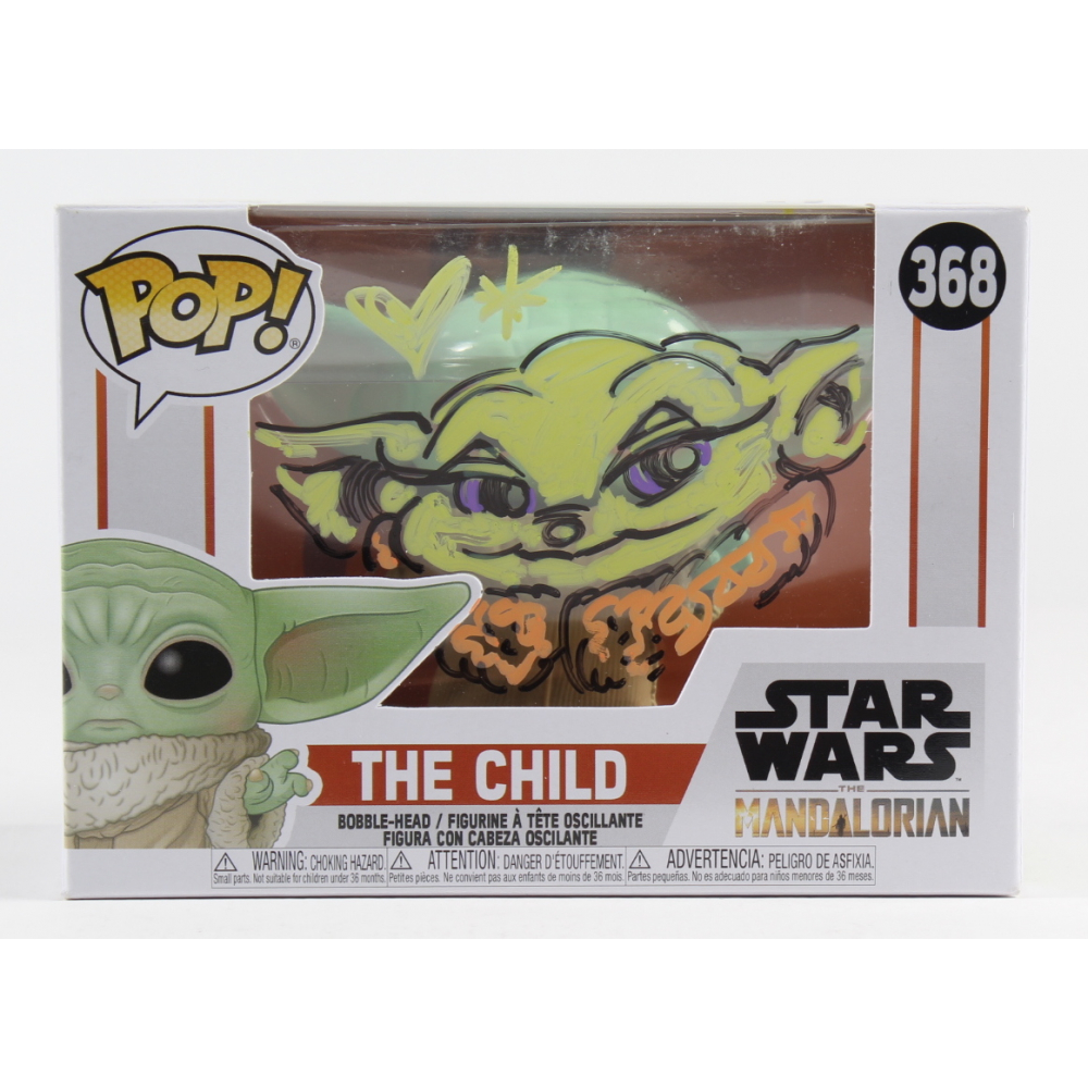 Guy Gilchrist Signed "Star Wars: The Mandalorian" #368 The Child Funko ...