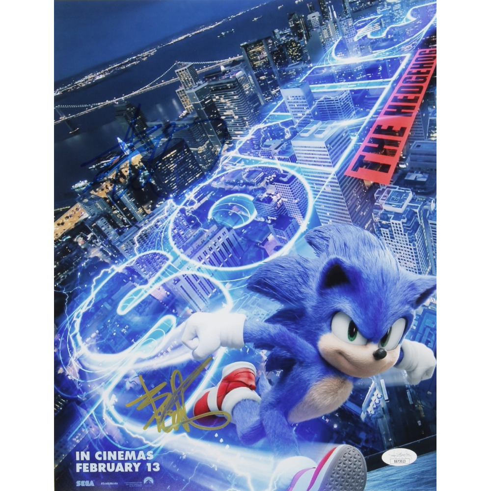 Ben Schwartz Signed "Sonic the Hedgehog" 11x14 Photo (JSA COA ...