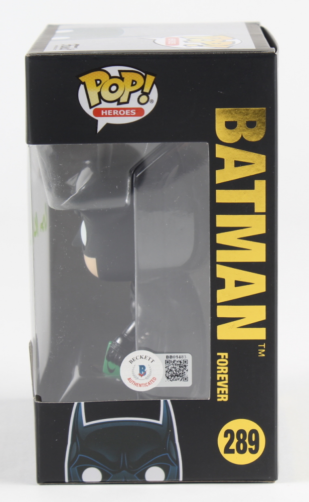 Val Kilmer Signed Batman #289 Batman Forever Funko Pop! Vinyl Figure ...