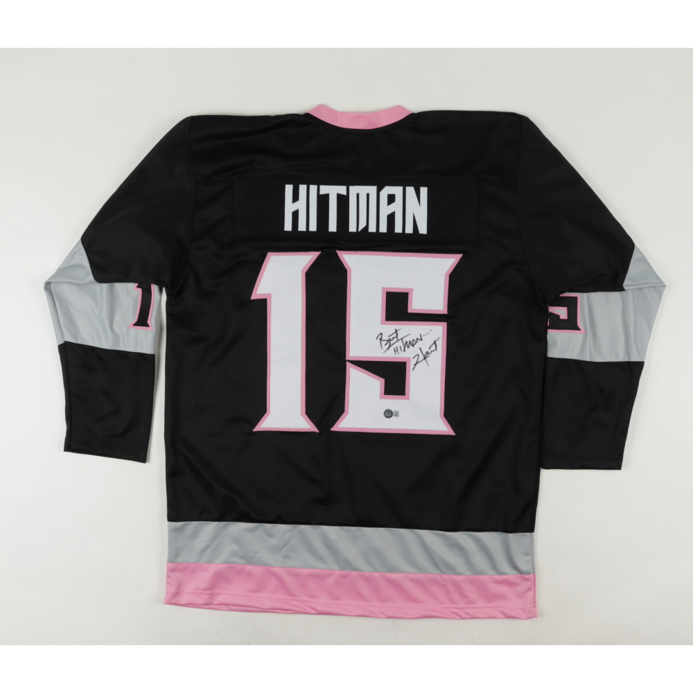Bret Hart Signed Jersey Inscribed "Hitman...." (Beckett) | Pristine Auction