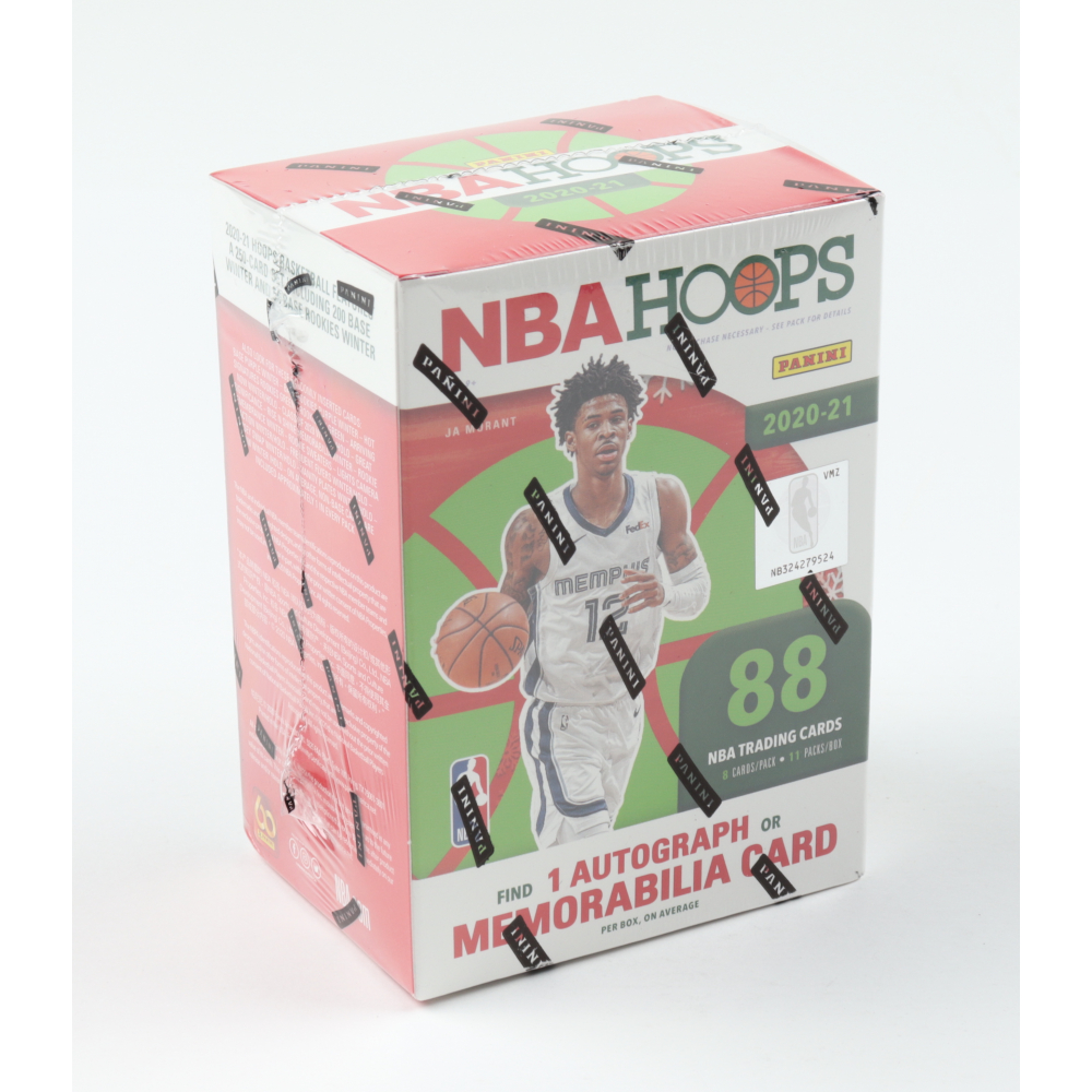 2020-21 Panini NBA Hoops Holiday Basketball Blaster Box with (11) Packs ...