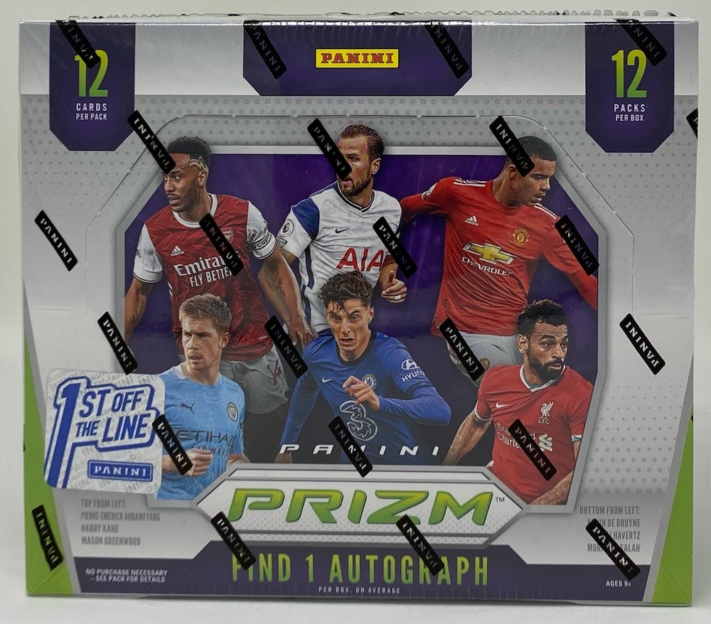 2020-21 Panini Prizm Premier League EPL Soccer Hobby Box with (12 ...