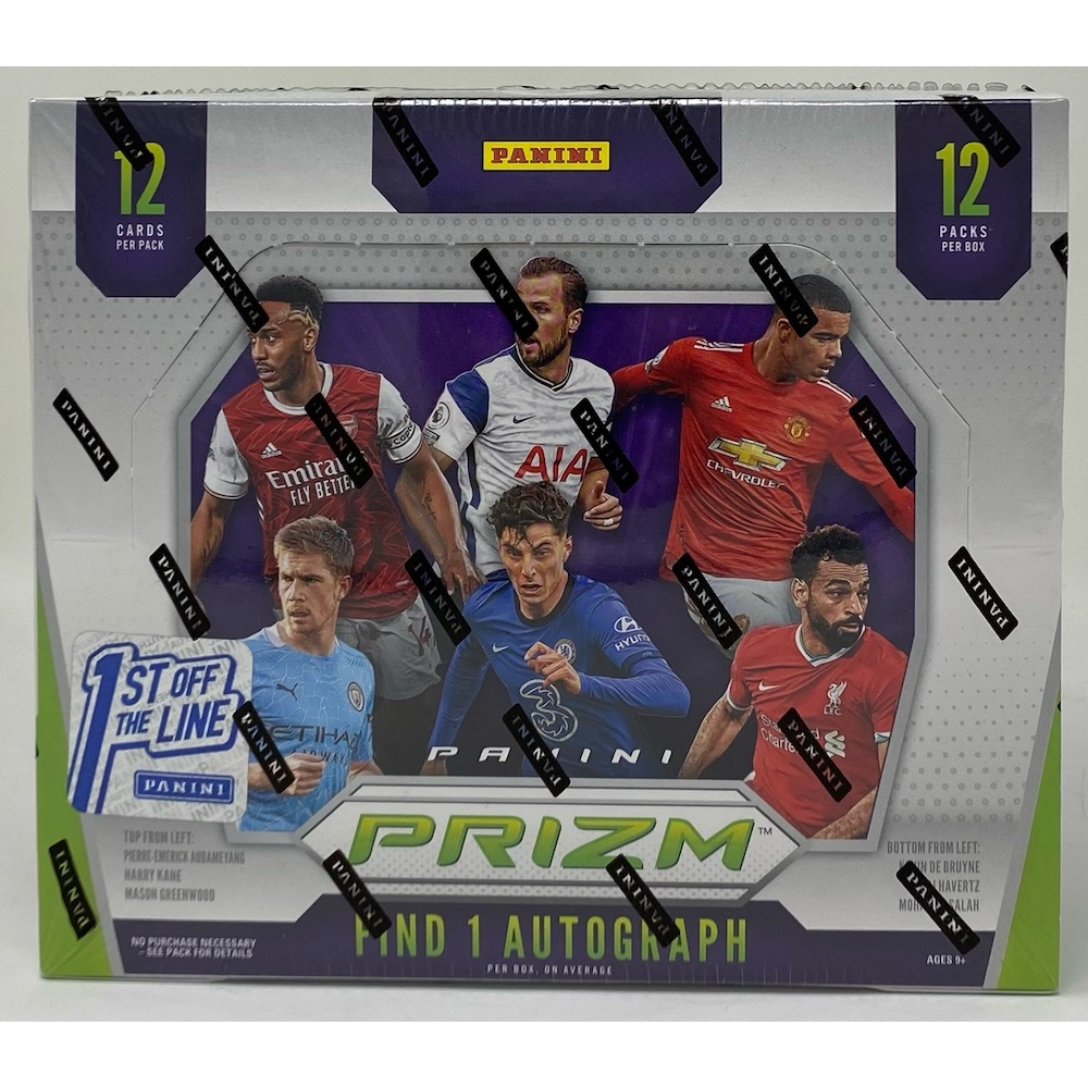 2020-21 Panini Prizm Premier League EPL Soccer Hobby Box with (12 ...
