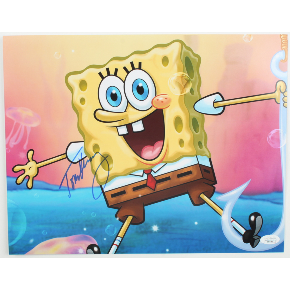 Tom Kenny Signed "SpongeBob SquarePants" 11x14 Photo (JSA Hologram ...