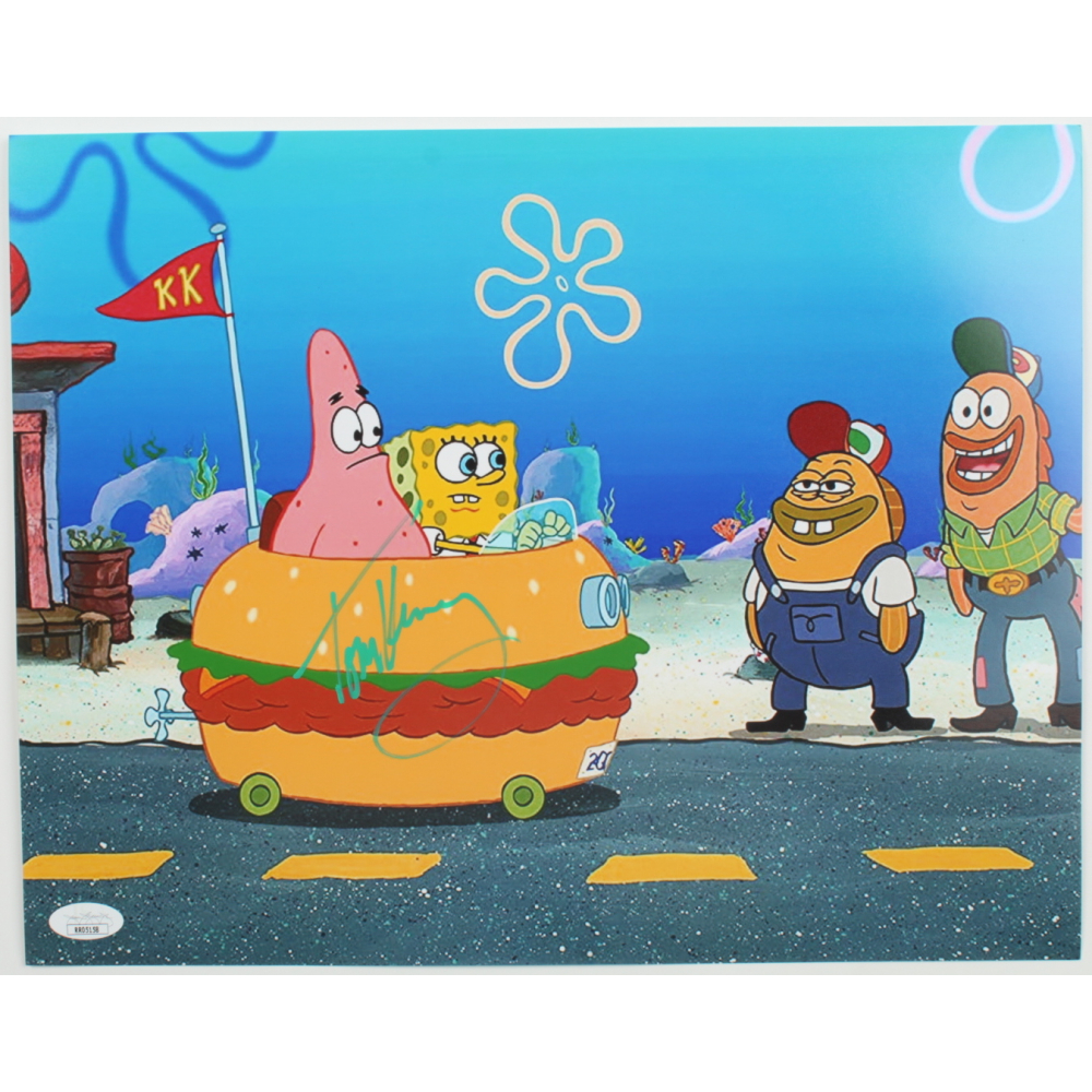 Tom Kenny Signed "SpongeBob SquarePants" 11x14 Photo (JSA Hologram ...