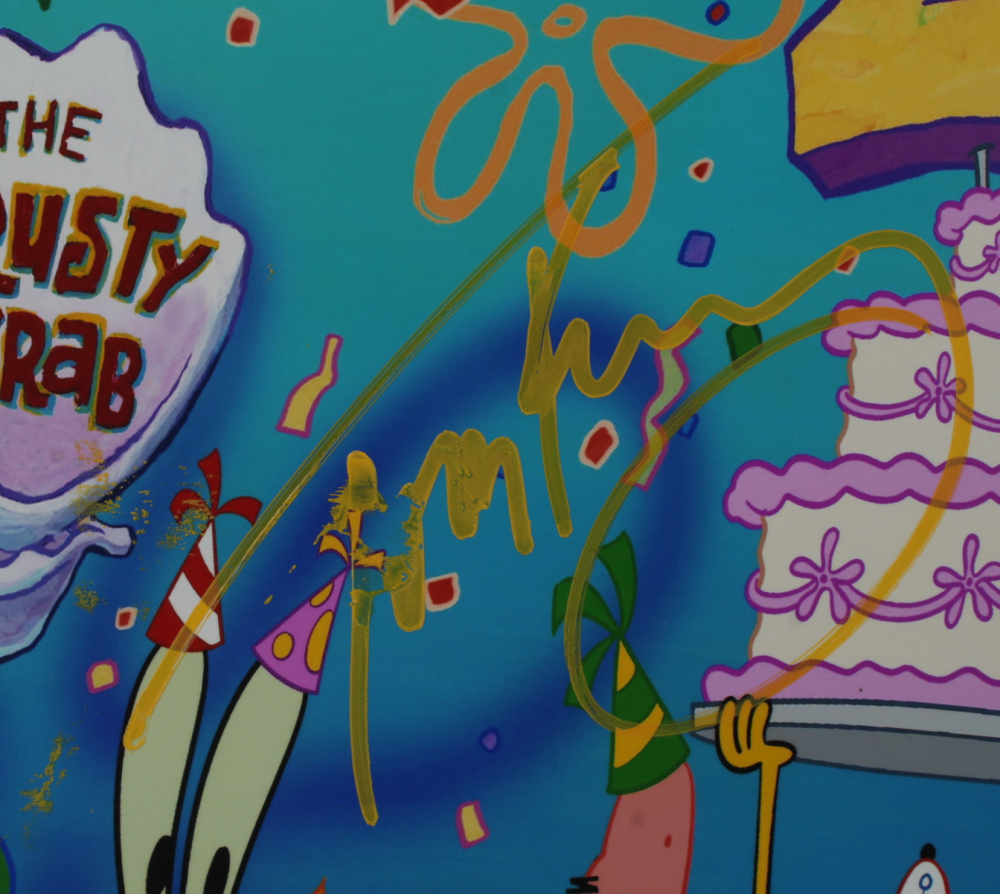 Tom Kenny Signed "SpongeBob SquarePants" 11x14 Photo (JSA COA ...